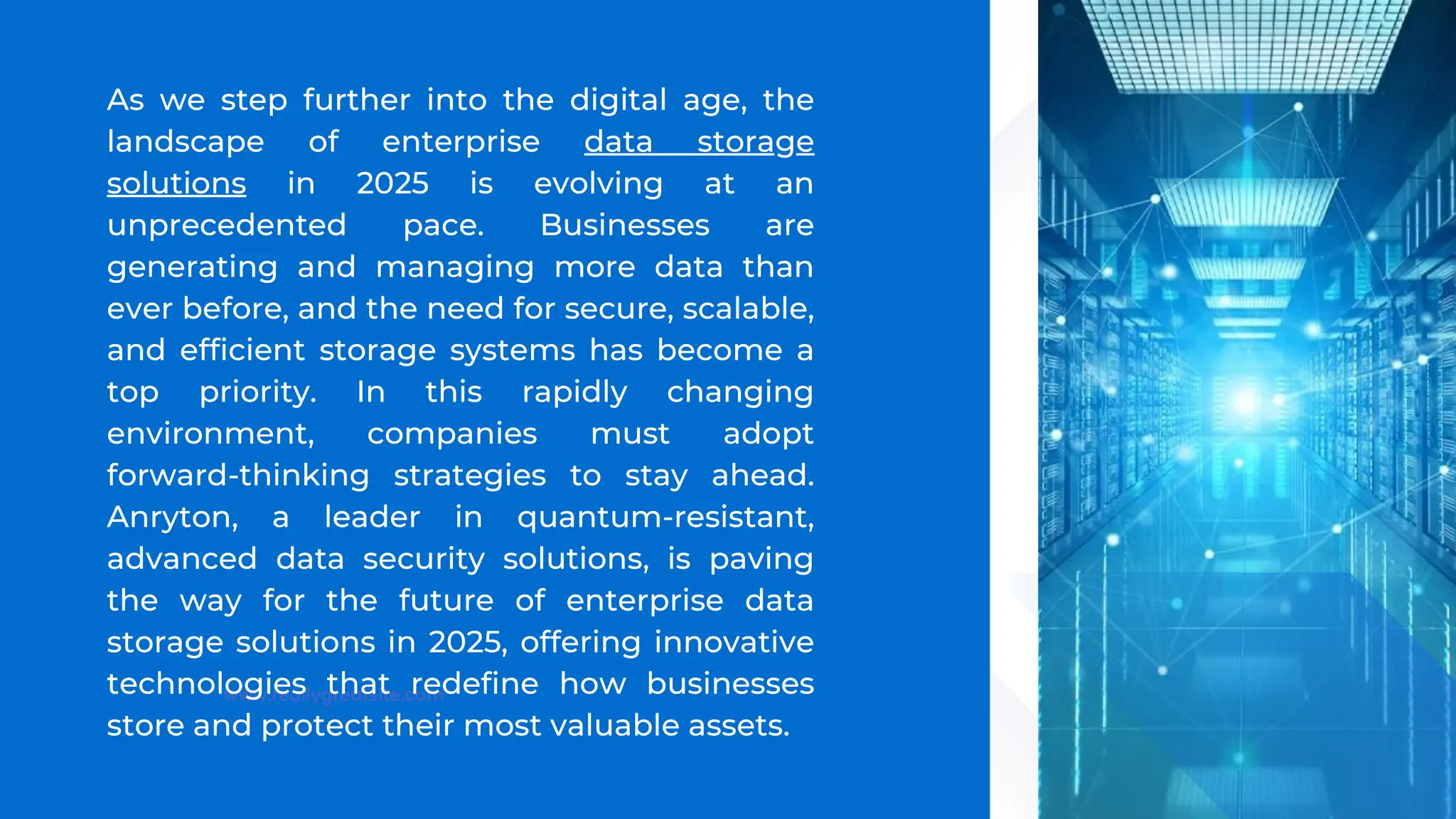 The Future of Enterprise Data Storage Solutions in 2025 | PDF