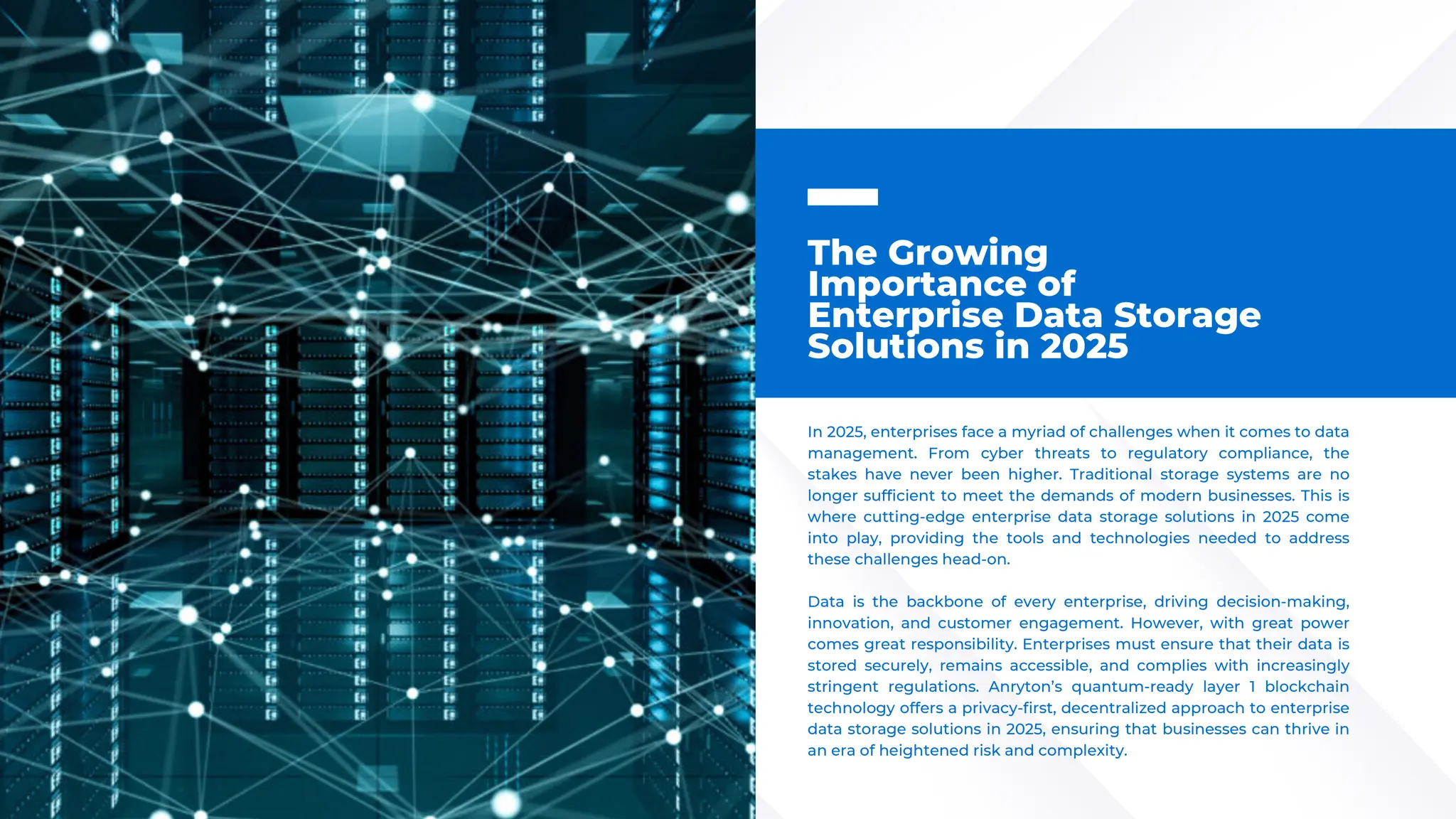 The Future of Enterprise Data Storage Solutions in 2025 | PDF