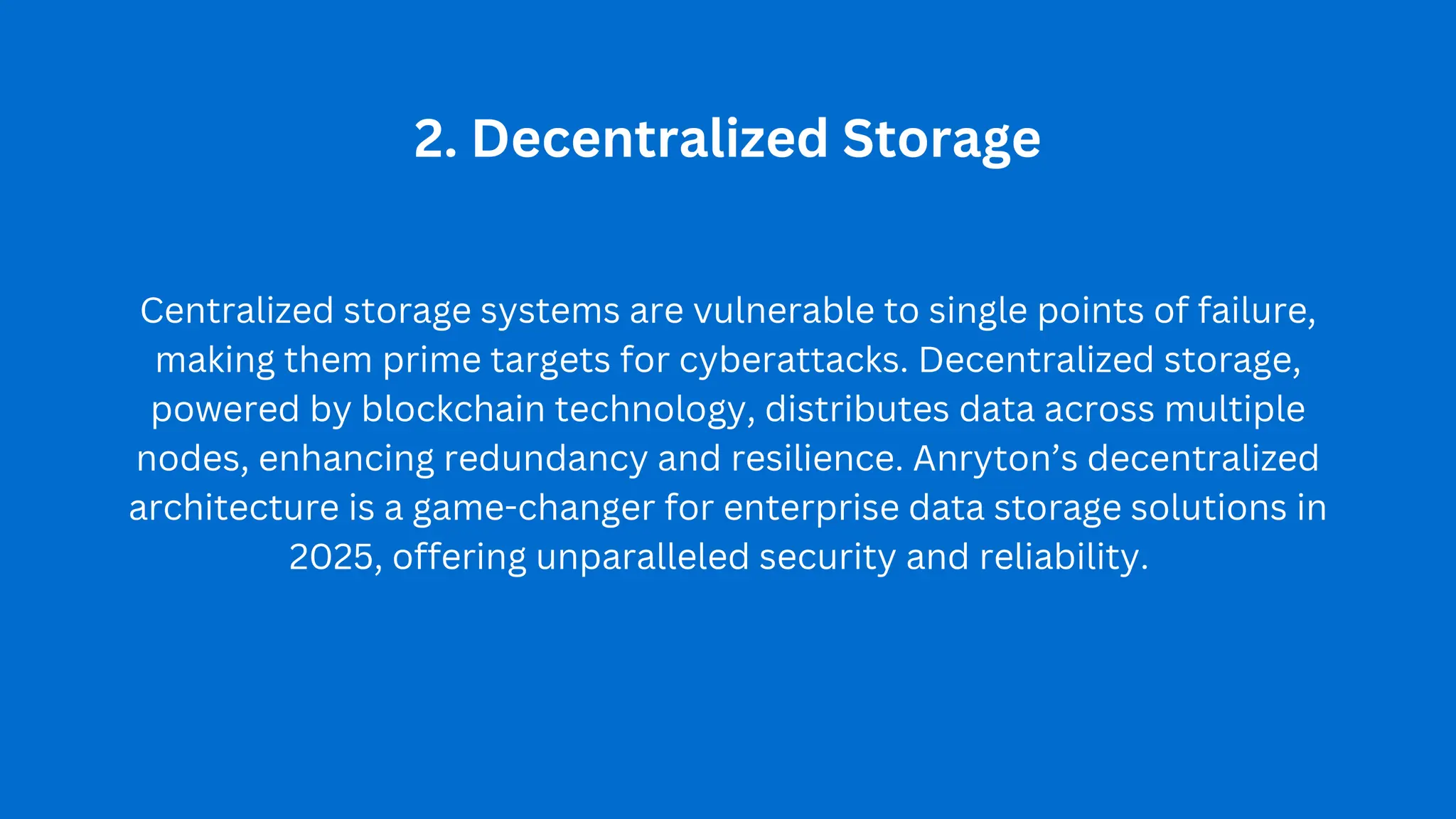 The Future of Enterprise Data Storage Solutions in 2025 | PDF