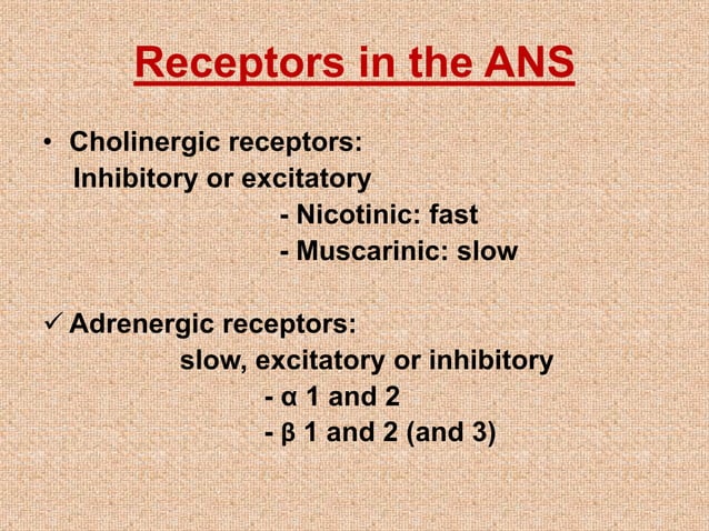 screening of ans drugs | PPTX