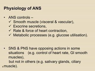 Autonomic nervous system | PPTX