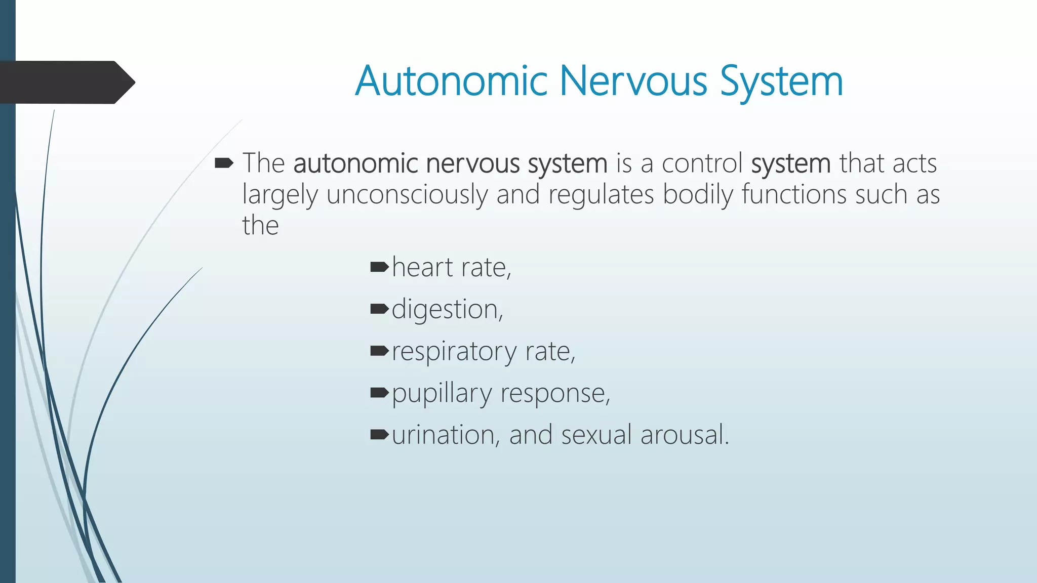 Autonomic nervous system with cholinergic & Adrenergic drugs | PPTX
