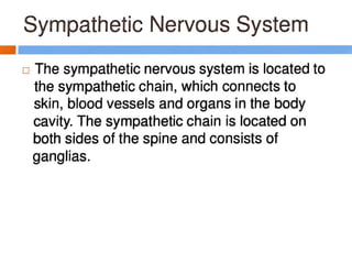autonomic nervous system(ANS) | PDF