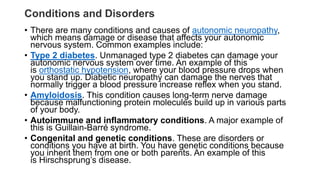 Autonomic nervous system and its components | PPTX