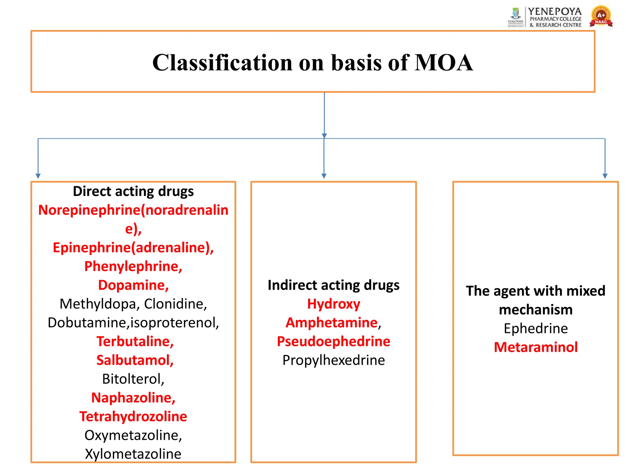Drugs Acting on the Autonomic Nervous System – Classification ...