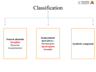 Drugs Acting on the Autonomic Nervous System – Classification ...