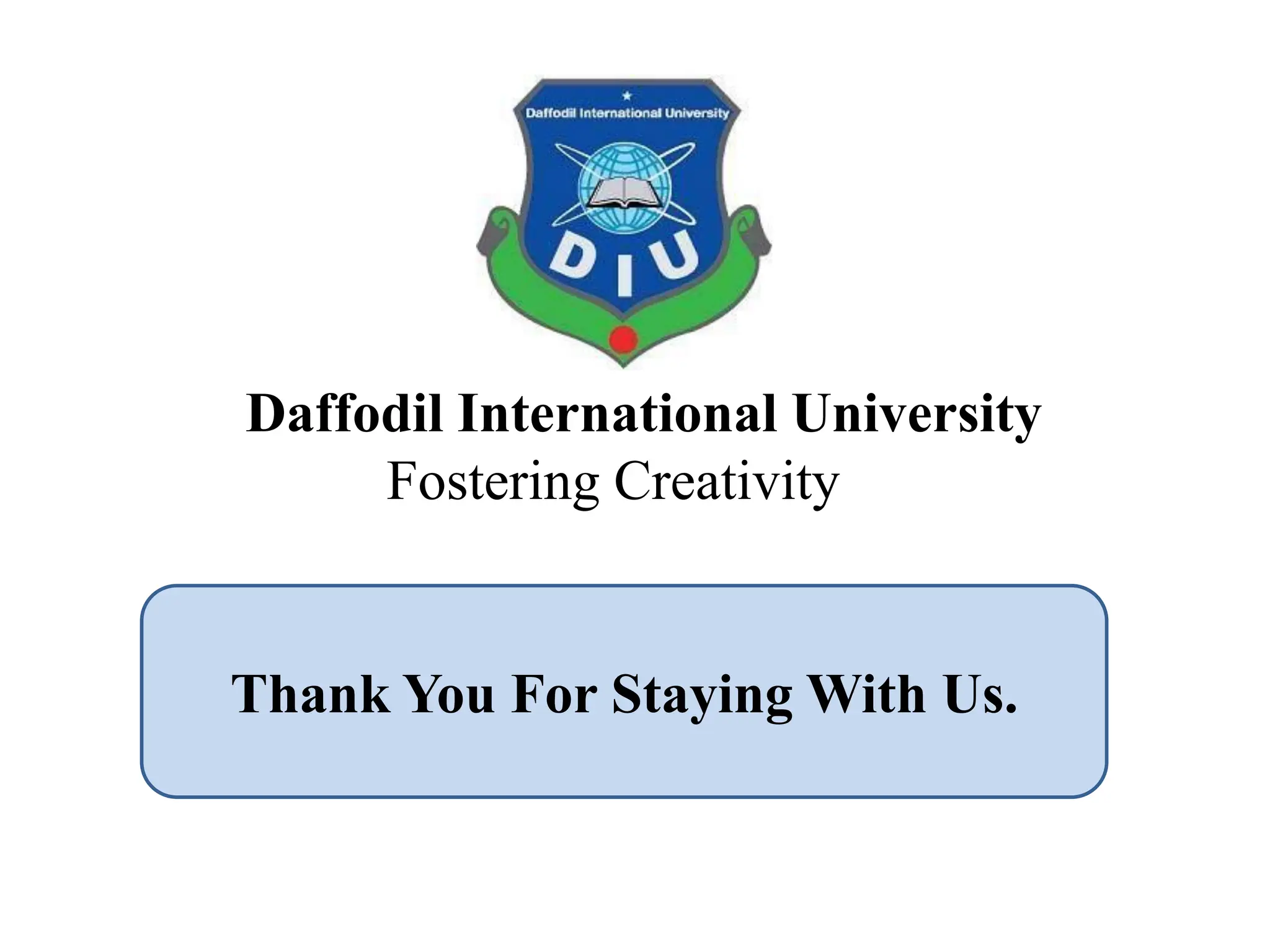 Daffodil International University | PDF