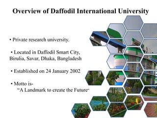 Daffodil International University | PDF