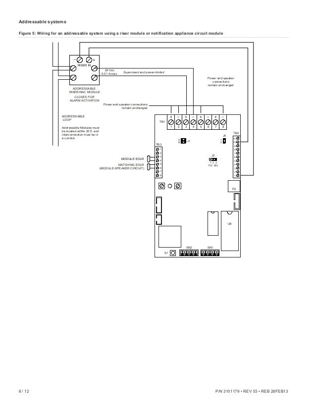 Edwards Signaling Connection Diagrams