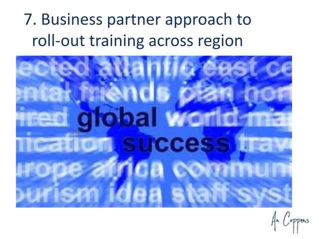 Ans 7 steps to training strategy | PPT