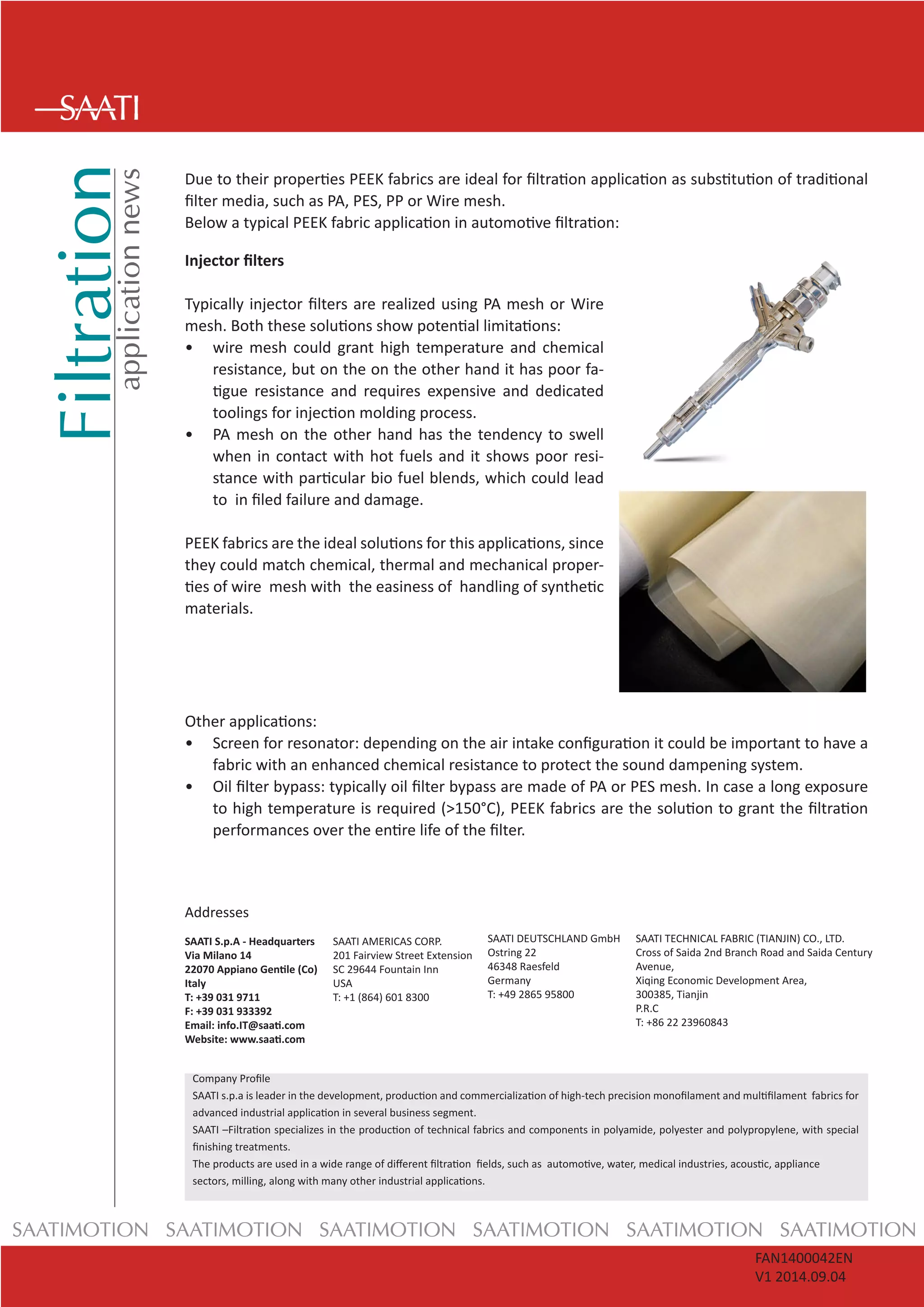 saatimotion peek range | PDF