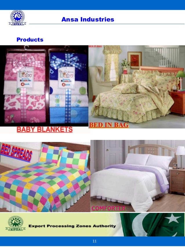 Ansa industries-Export Processing Zone-Pakistan