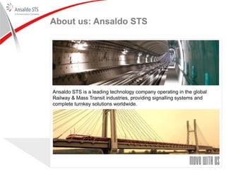 Ansaldo STS at CPExpo An Innovative Solution for the Urban Mobility: TramWave, the AnsaldoSTS ...