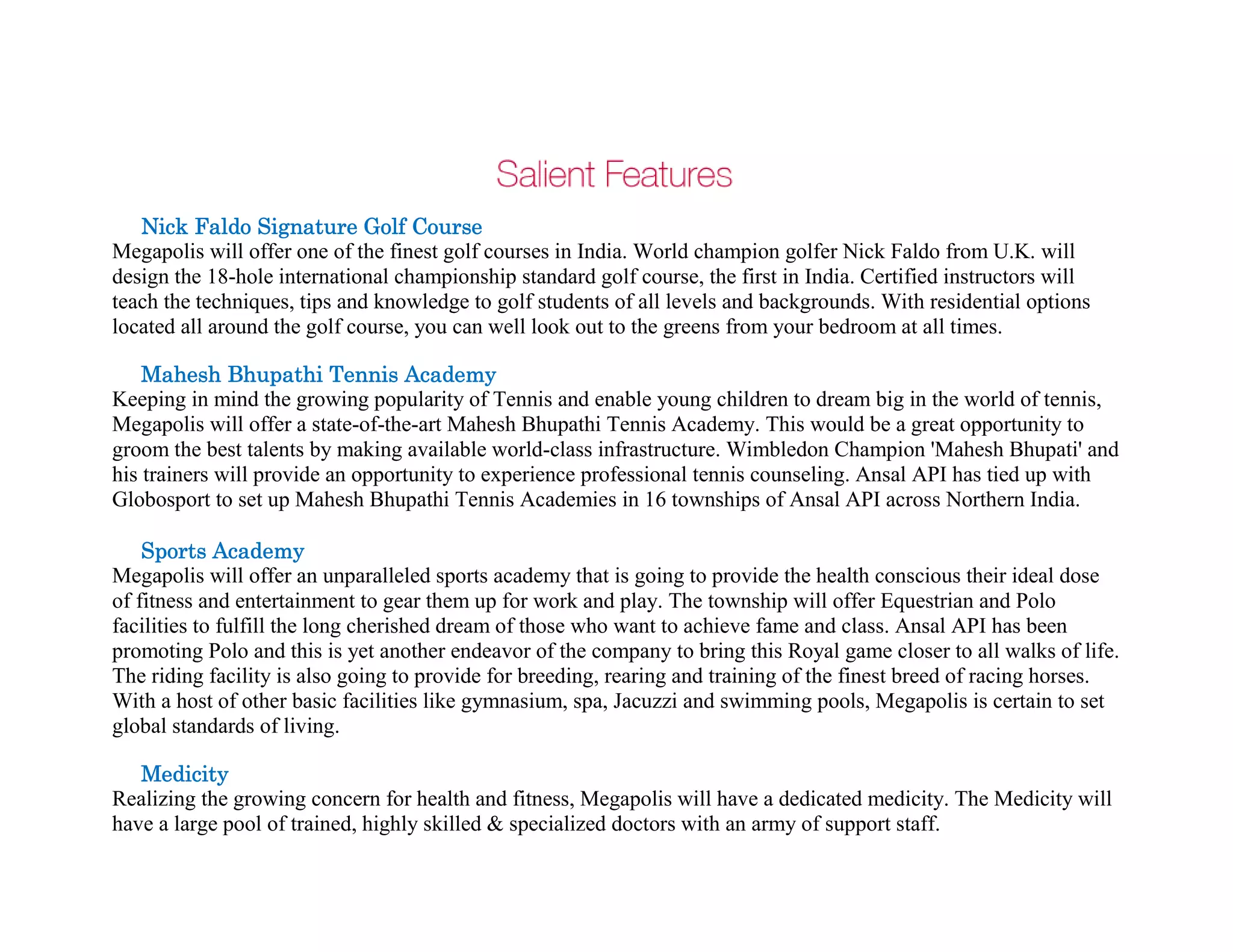 Ansal megapolis plots | PDF