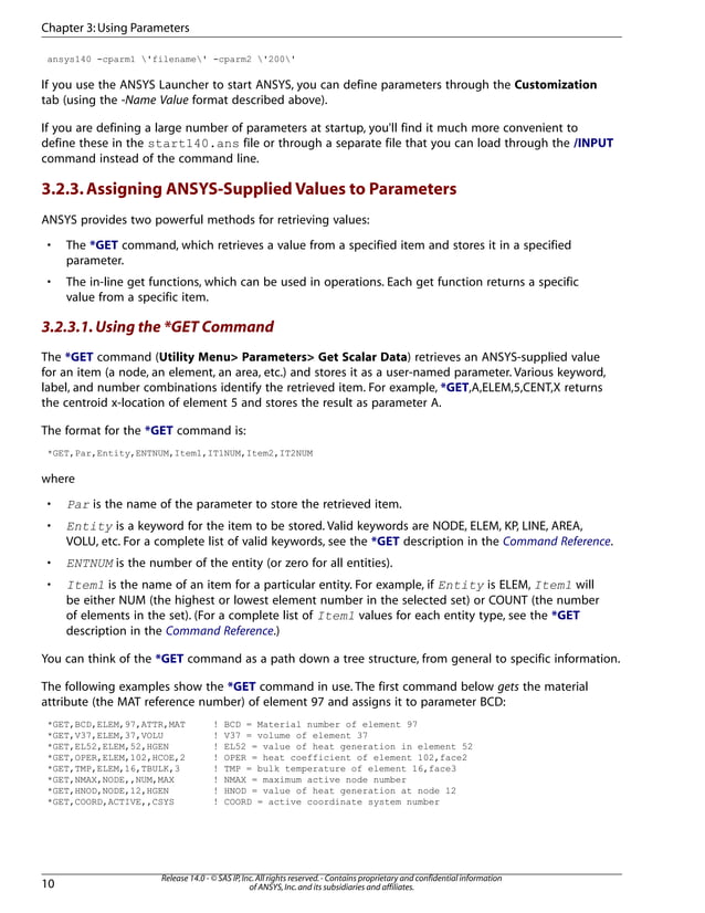 Ansys Parametric Design Language Guide Pdf Programming Languages Computing