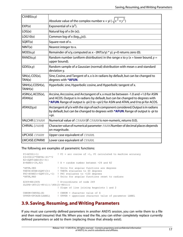 ANSYS Parametric Design Language Guide | PDF | Programming Languages ...