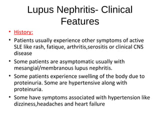 Dialysis and Transplant for Lupus Nephritis | PPT
