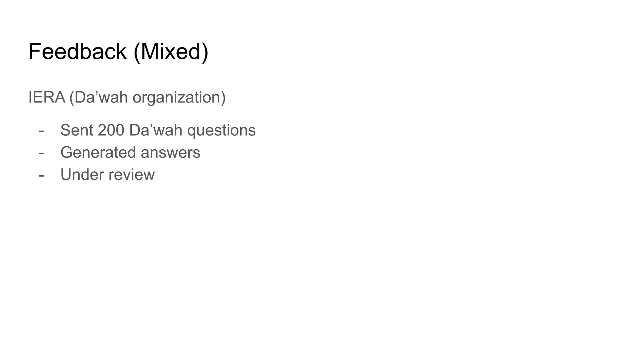 Ansari: Practical experiences with an LLM-based Islamic Assistant | PDF