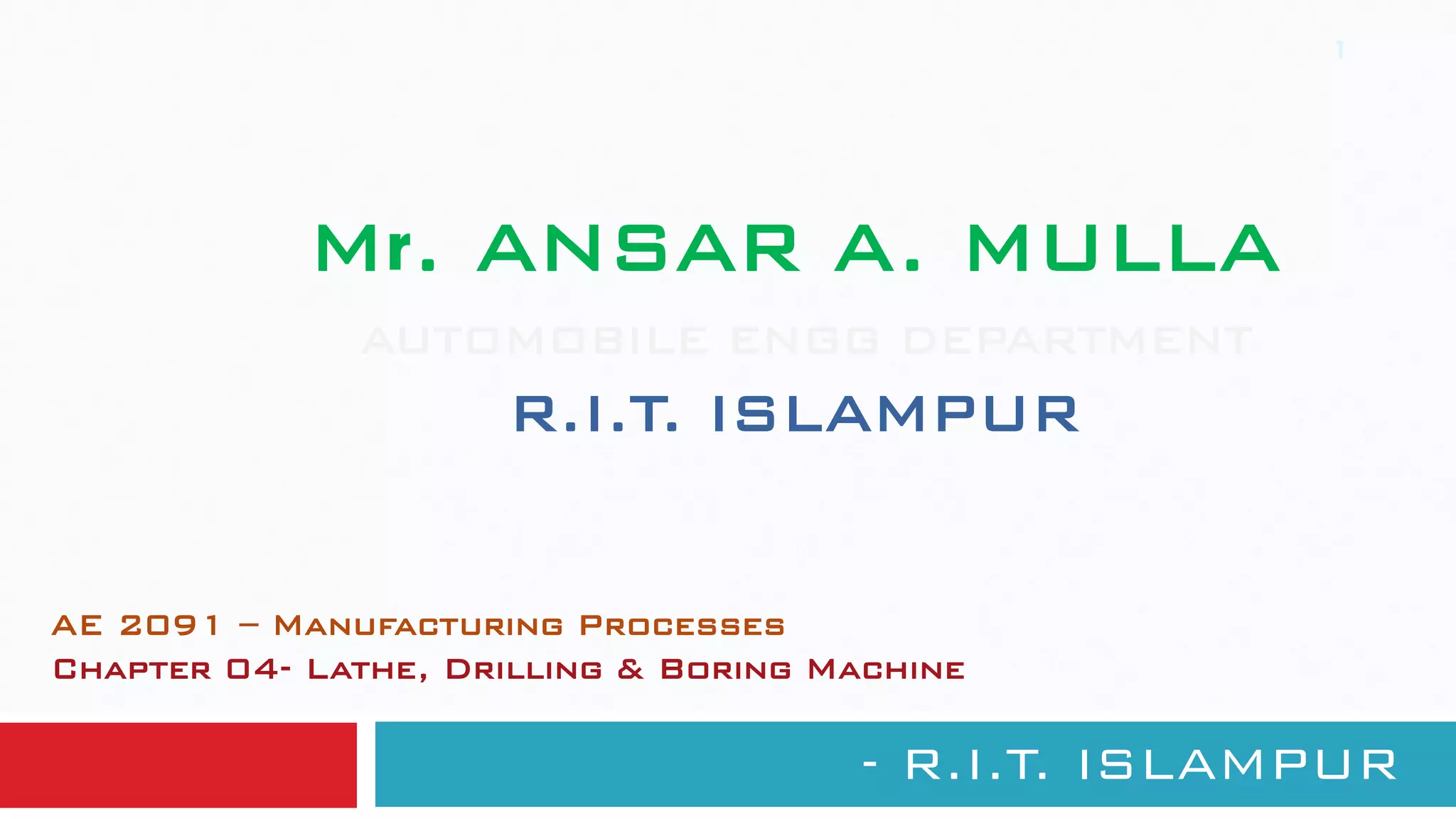 Manufacturing Processes | PDF