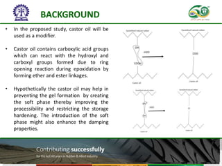 SYNTHESIS AND CHARACTERIZATION OF CASTOR OIL EXTENDED EPOXIDISED ...