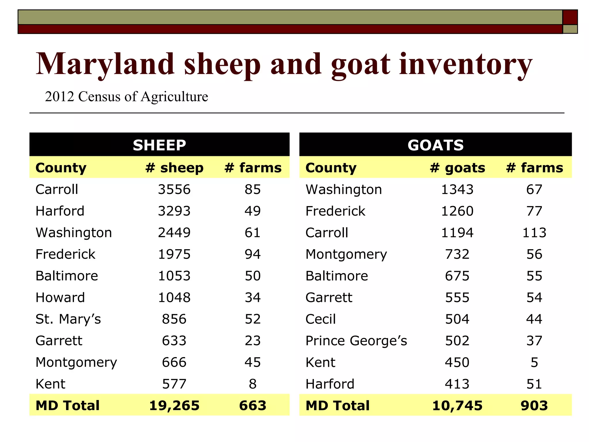 An overview of sheep and goats | PPT