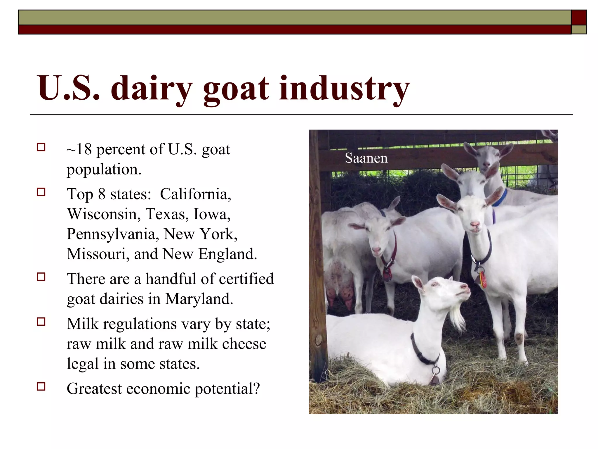 An overview of sheep and goats | PPT