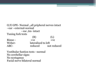 auditory neuropathy spectrum disorder | PPTX