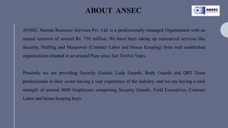 Security Services in Pune | PPT