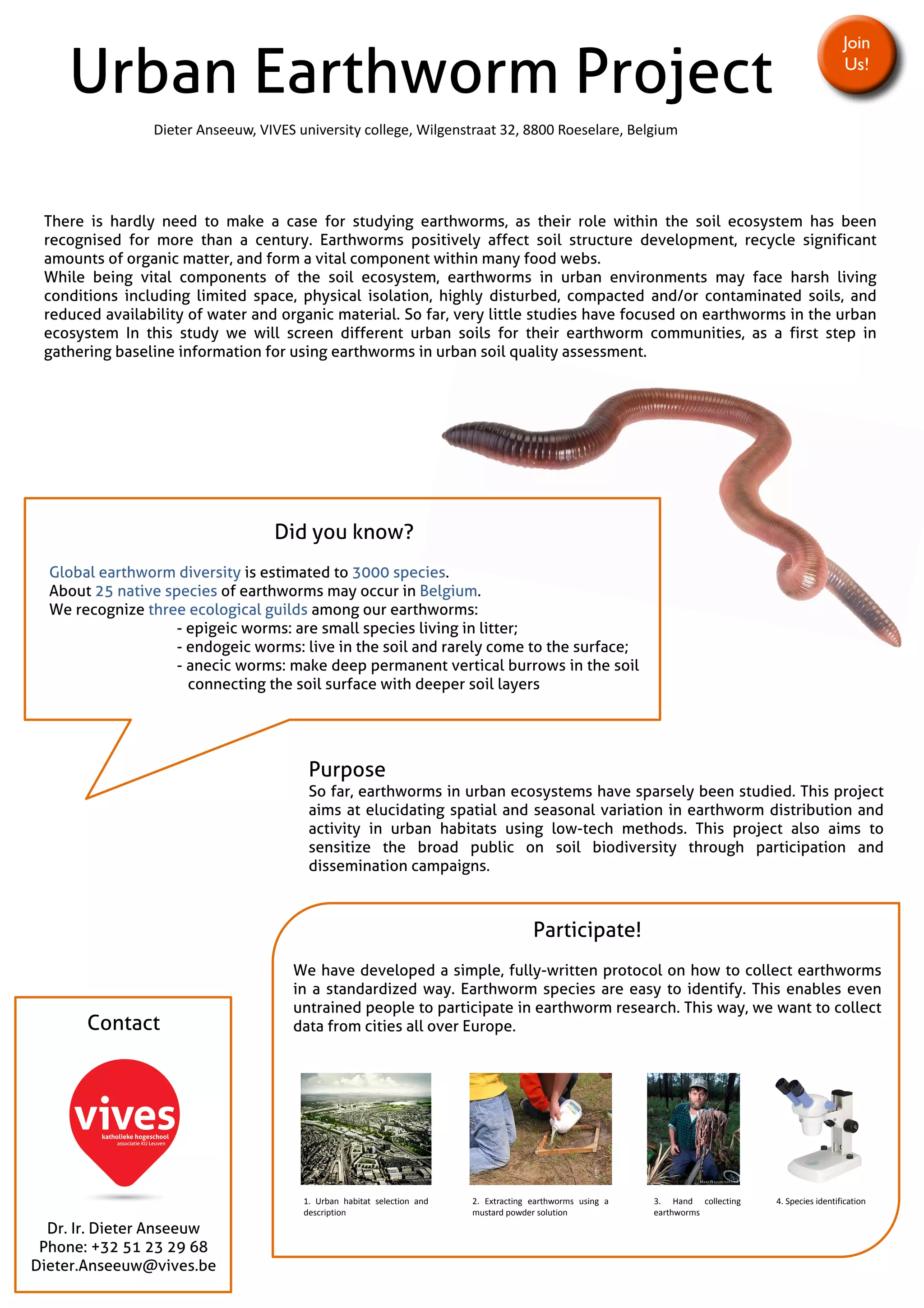 Urban Earthworm Project | PDF