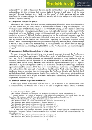 ANSELMS ONTOLOGICAL ARGUMENT | PDF