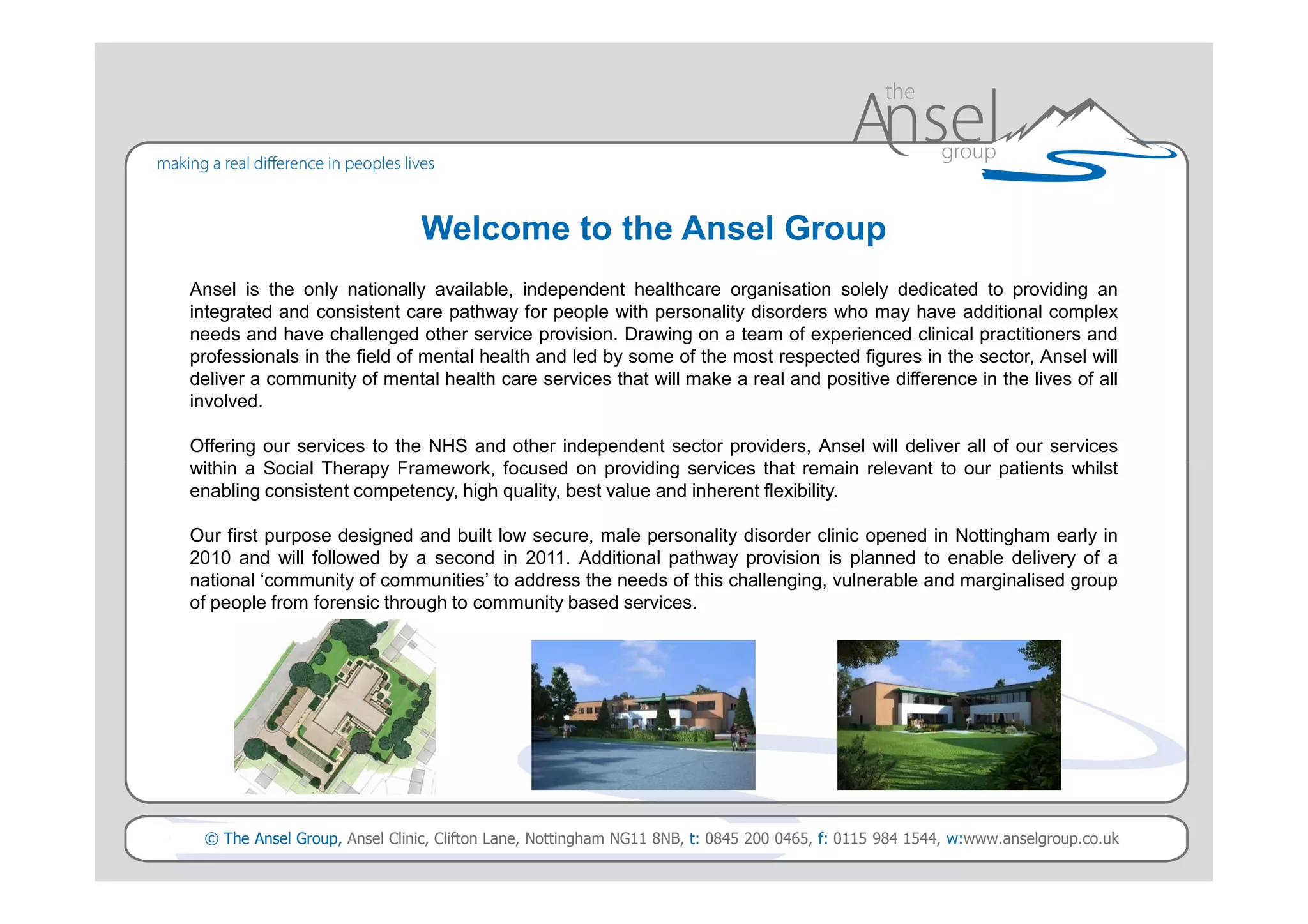 Social Therapy - Outcomes and Evaluation with Personality Disorder a ...