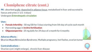 ESTROGENS and ANTIESTROGENS - Pharmacology | PPTX