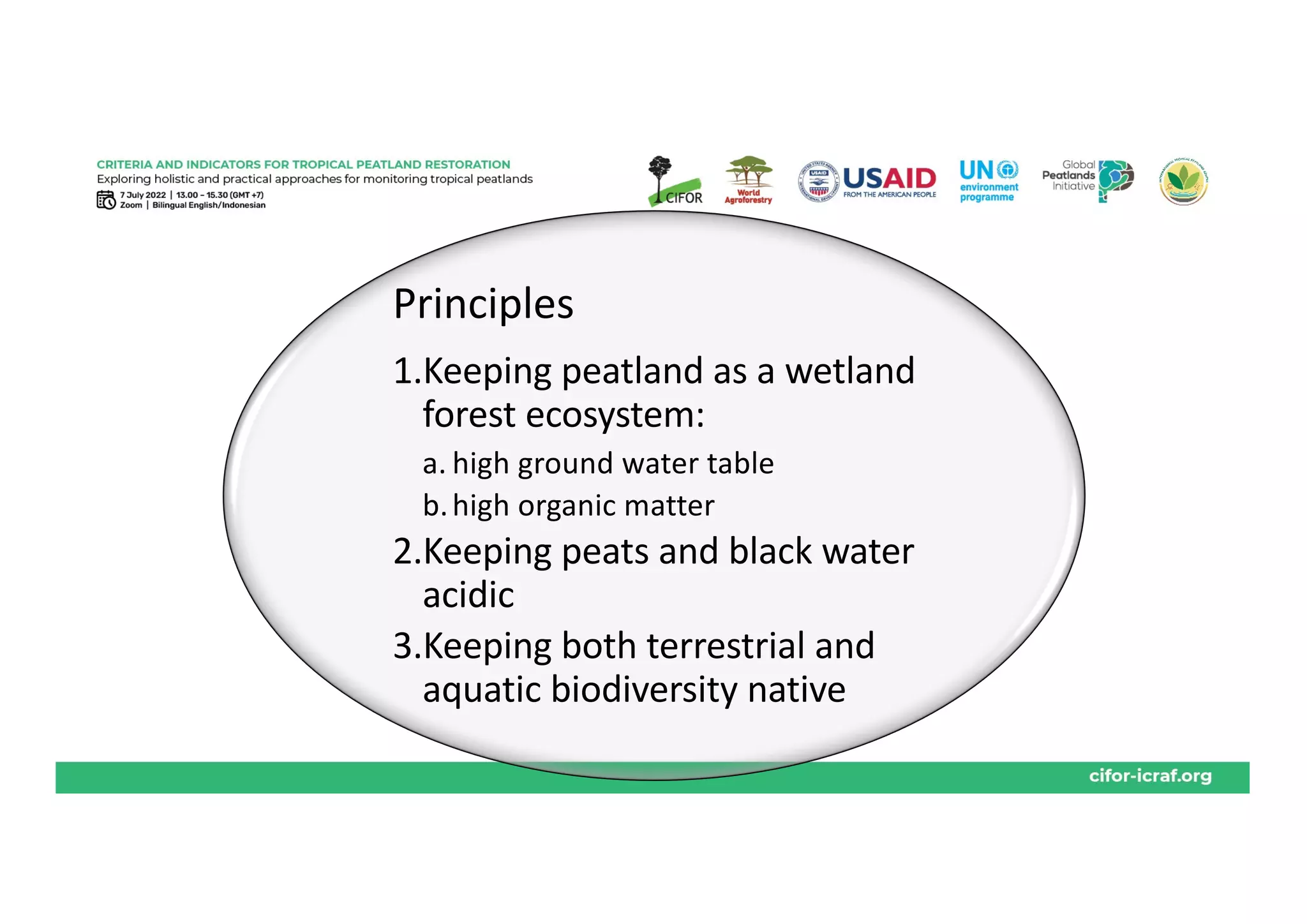 Peat Restoration: Making Tropical Peat Swamp Forest Ecosystem Alive | PDF