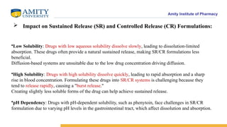 Physiochemical & Biological Factors Influencing Sustained Release and ...
