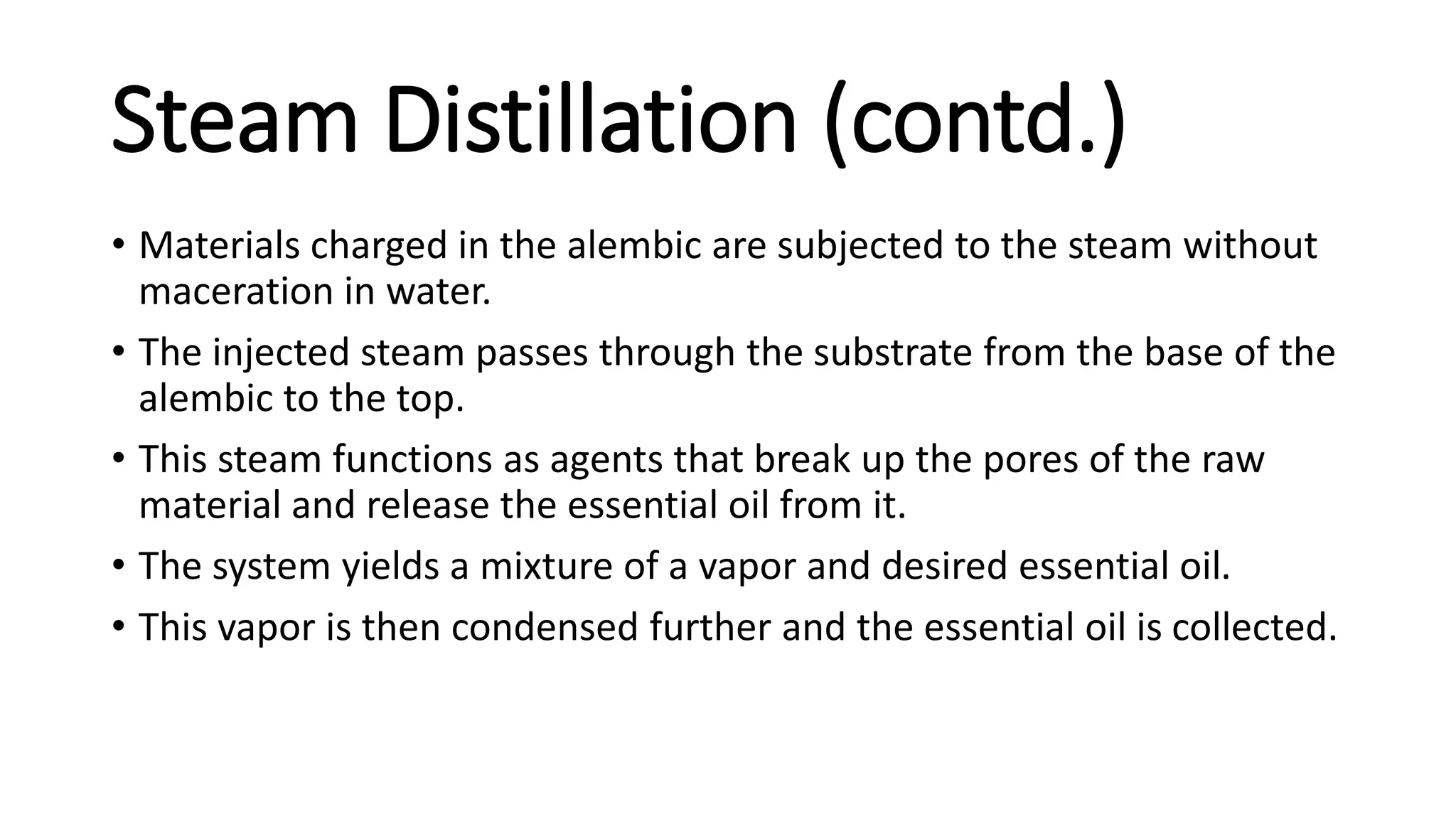 Extraction of aromatic compounds from spices | PDF