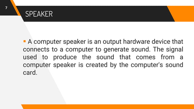 Output devices | PPT