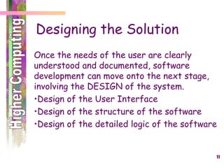 Software Development presentation basic only | PPT