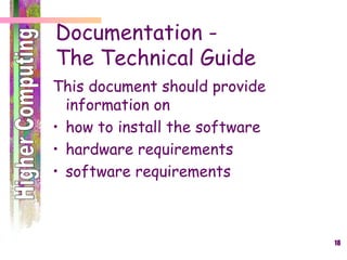 Software Development presentation basic only | PPT