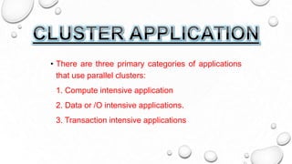 CLUSTER COMPUTING | PPT