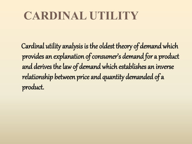 cardinal theory | PPT