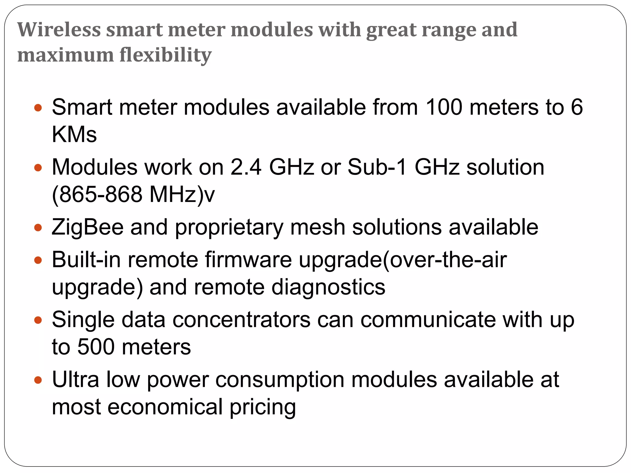 Smart Meters | PPTX