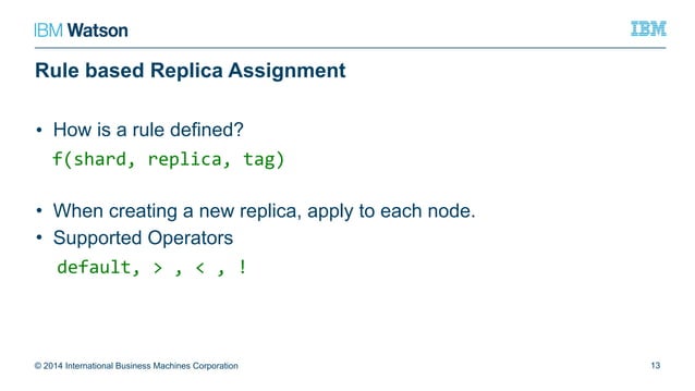 Managing a SolrCloud cluster using APIs | PPT