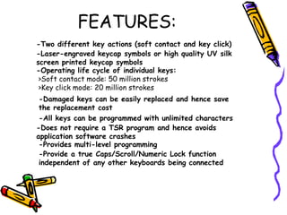 Keyboard and its types | PPT