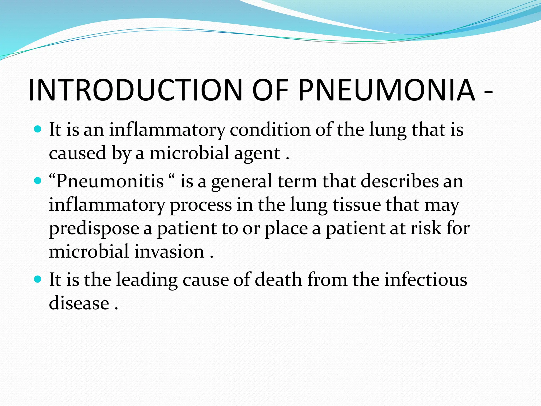 Pneumonia disease symptoms Care prevention and causes | PPTX