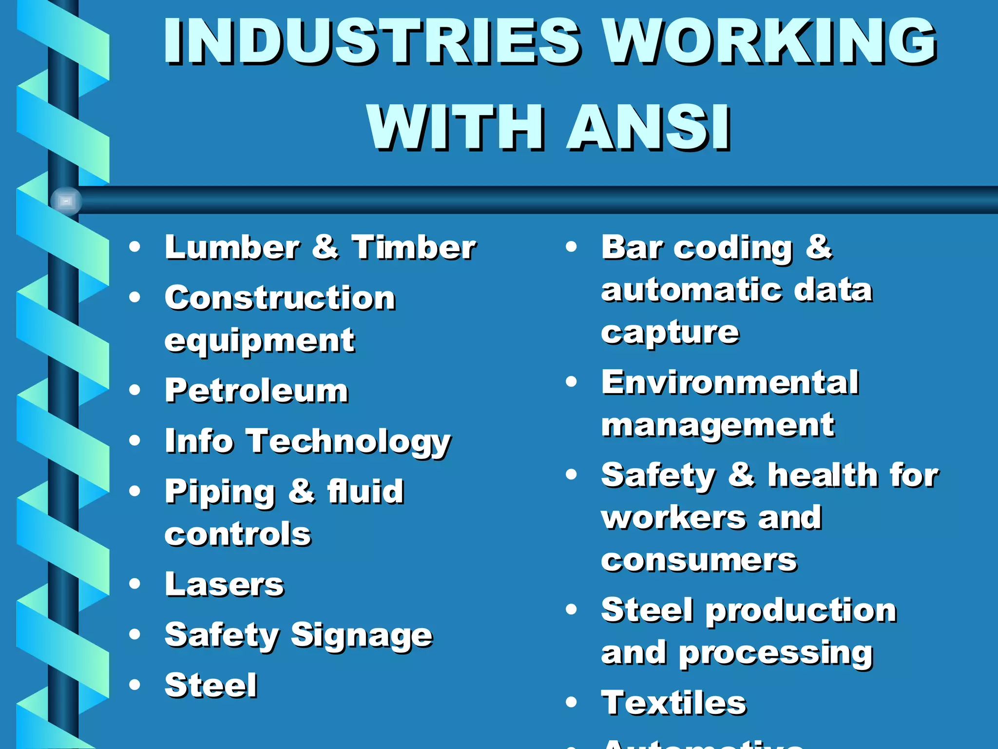 Ansi | PPT