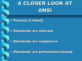 Ansi | PPT