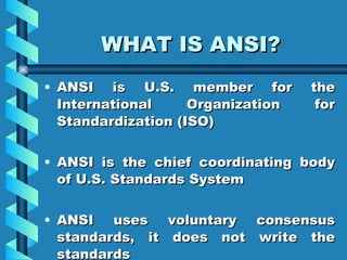 Ansi | PPT