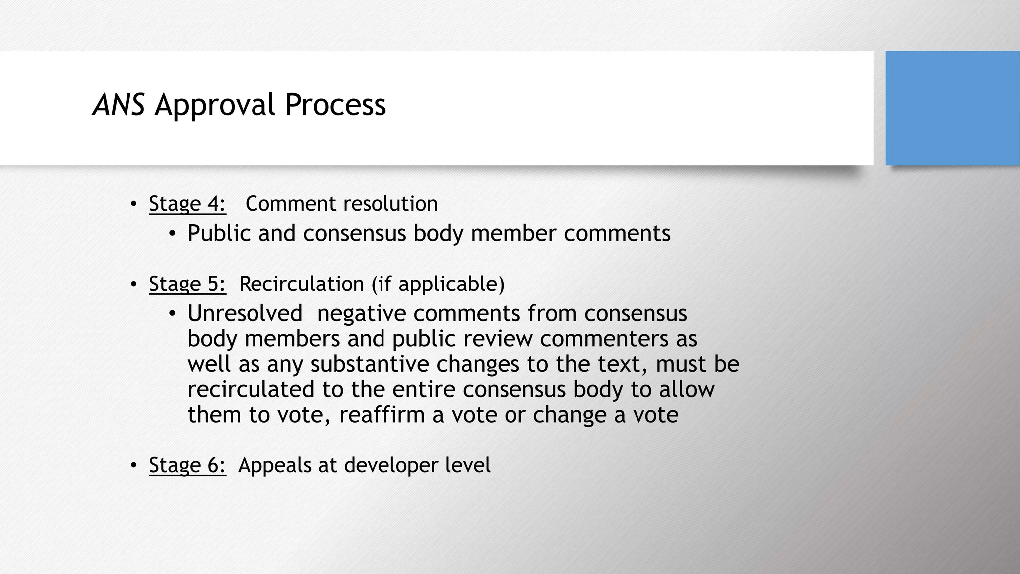 American National Standard Institute (ANSI) | PPTX