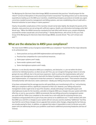 Ansi 5010 | PDF | Health Insurance | Insurance