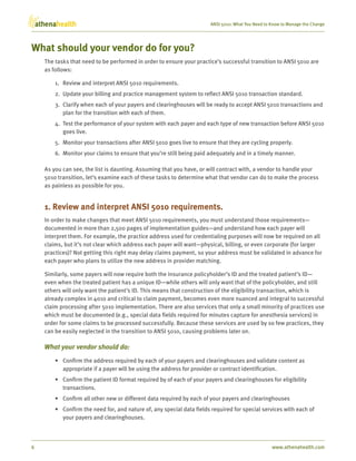 Ansi 5010 | PDF | Health Insurance | Insurance